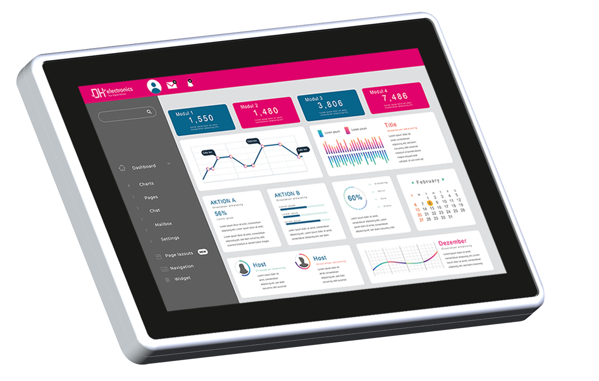 DH electronics: Human Machine Interfaces